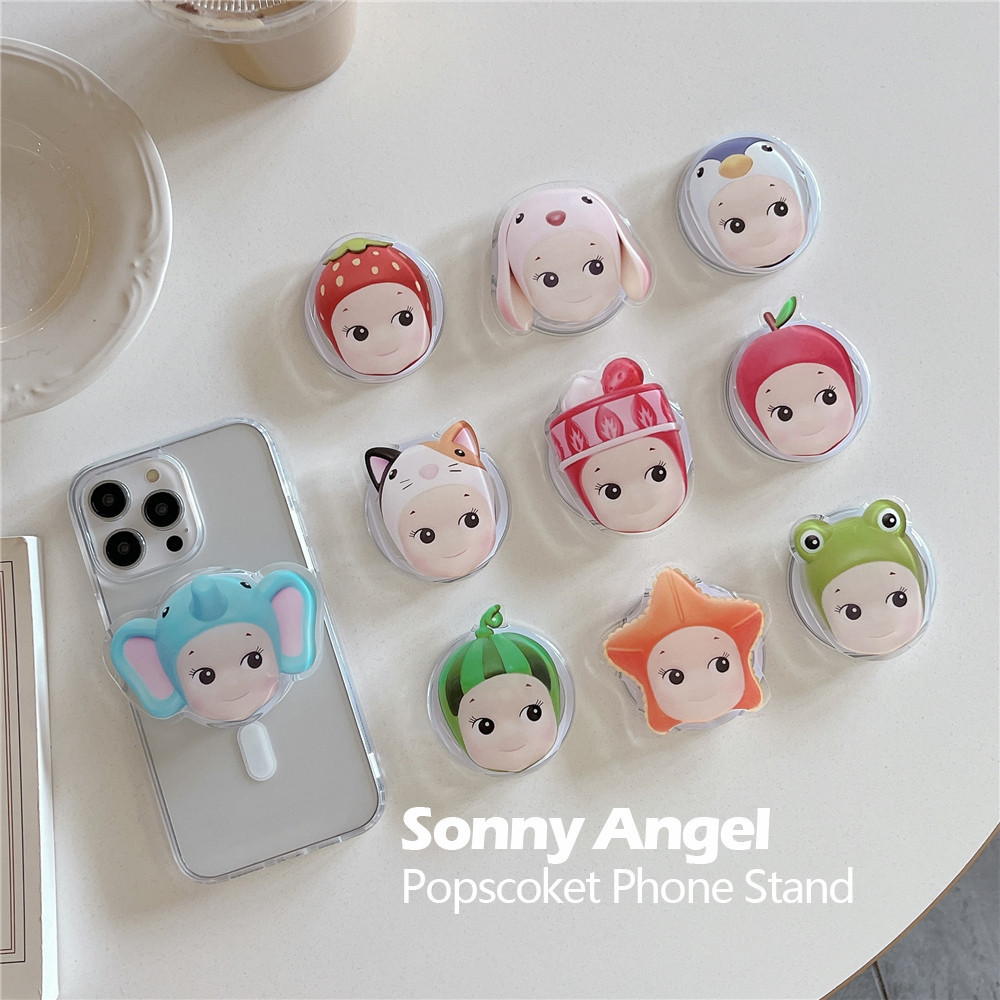 น่ารัก Sonny Angel แม่เหล็ก PopSockets ที่จับโทรศัพท์วงเล็บโทรศัพท์ ...