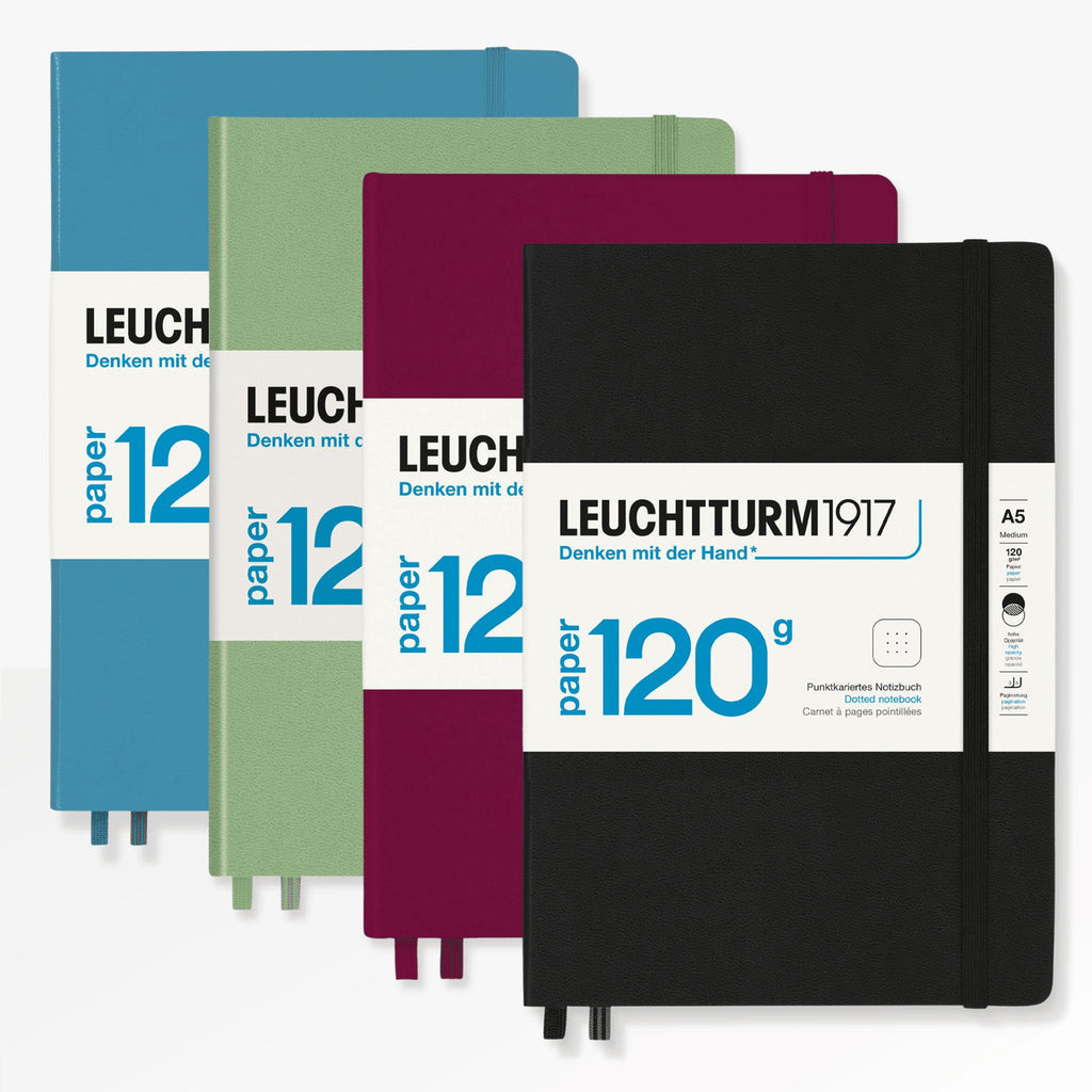 [NEW & Improved] สมุดโน๊ตปกแข็ง Leuchtturm1917 A5 // 120G Edition (Dot ...