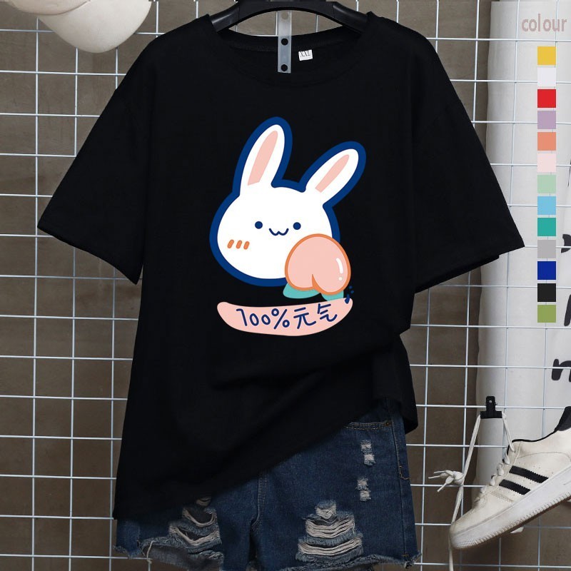 [พร้อมส่ง]T0667. NEW สีพาสเทลสุดน่ารัก เสื้อยืดแฟชั่น ผ้าคอต ชีฟอง ธรรมดา สีขาว เสื้อกีฬา หนาๆ ...