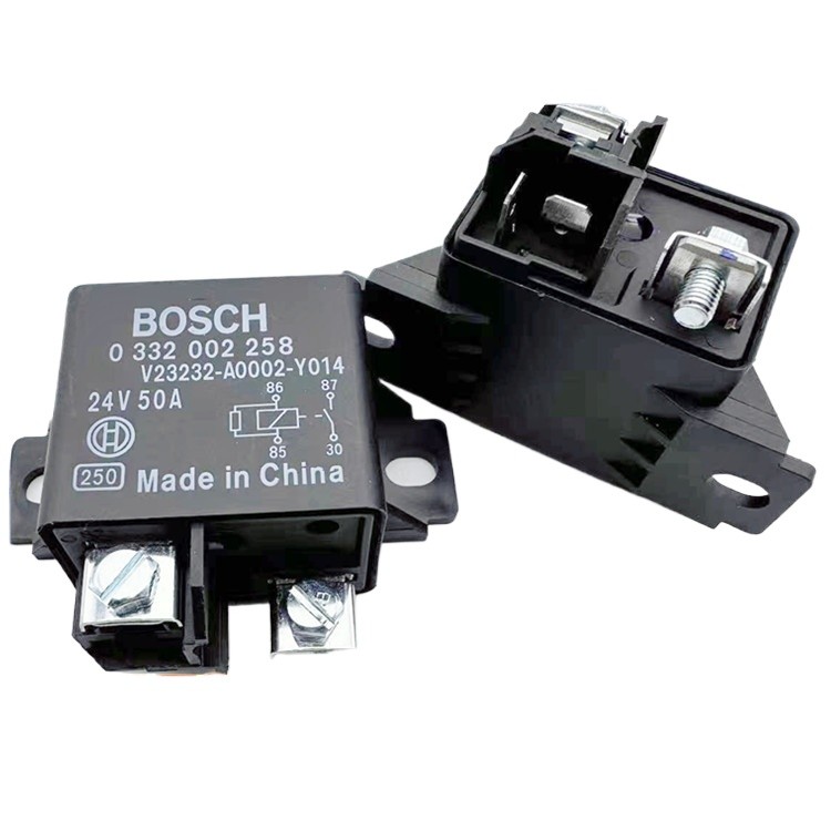 0332002258รีเลย์รถยนต์แบบเดียวกับตัวควบคุมรถขุด Bosch DC24V V23232 ...