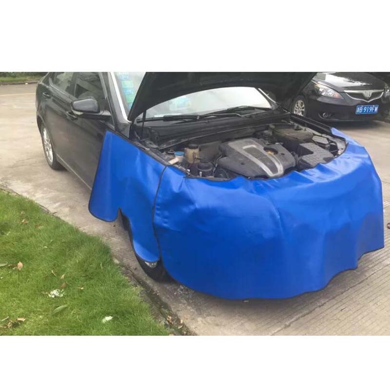 3 ชิ้นรถซ่อม Fender ป้องกัน Pad Magnetic Fender Cover พับ-able ...