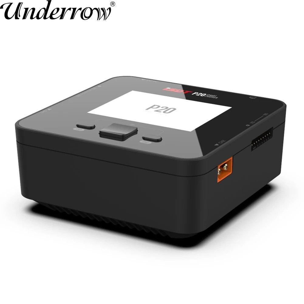 ISDT P10 / P20 250WX2 10AX2 / 500WX2 20Ax2 เครื่องชาร์จแบตเตอรี่สองช่องสำหรับ Lilon LiPo LiHV ...