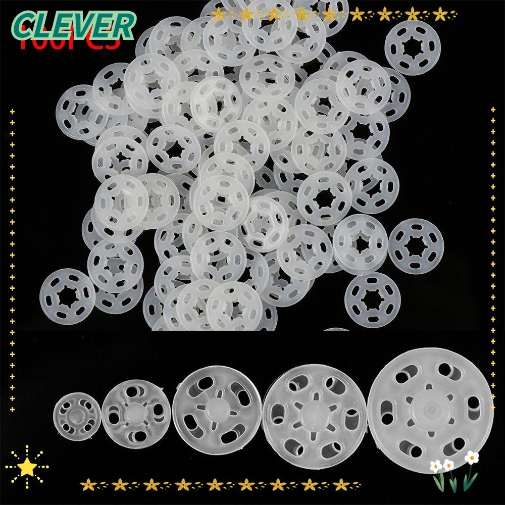 Clever 100 ชิ้นเย็บหัตถกรรมพลาสติก Handmade Fasteners | Shopee Thailand