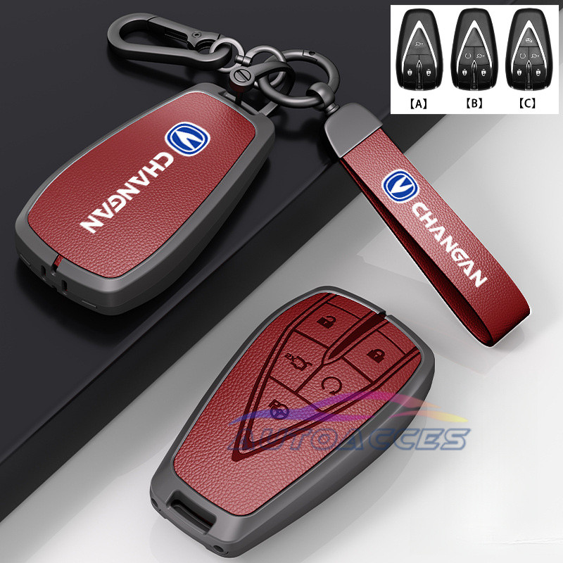 ฝาครอบกุญแจรีโมทรถยนต์สำหรับ Changan CS35 CS55 CS75 CS85 CS95 Plus EADO RAETON CS15 V3 V5 V7 ...
