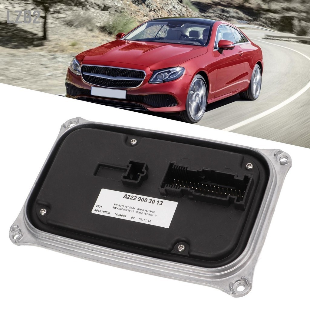 LZB2 โมดูล LED ไฟหน้าชุดควบคุม A2229003013 สำหรับ Mercedes Benz CKlasse ...