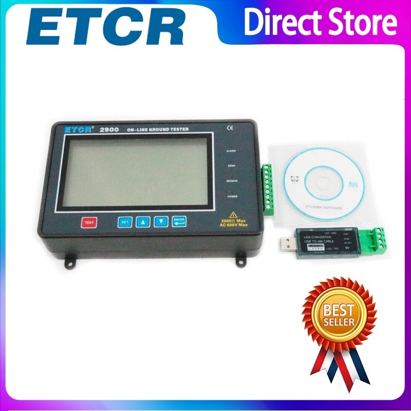 Etcr2900 ผู้ใช้เครื่องทดสอบความต้านทานดินออนไลน์สามารถเลือกการสื่อสาร ...