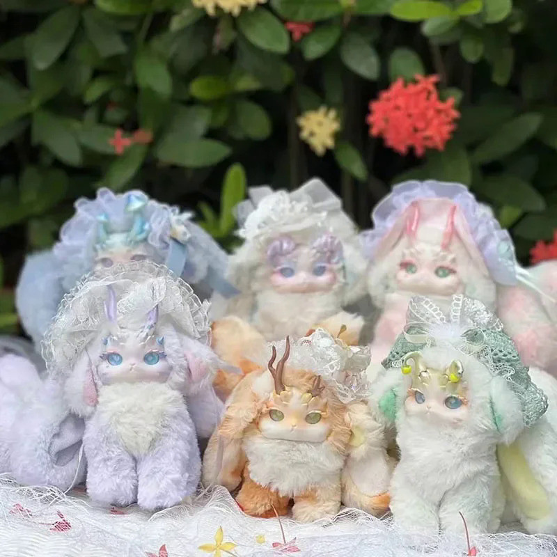 Tutulong แฟนตาซี Forest Tea Party Series น ่ ารักกระต ่ ายมังกรตุ ๊ กตาของเล ่ นรูปเด ็ กของขวัญ ...