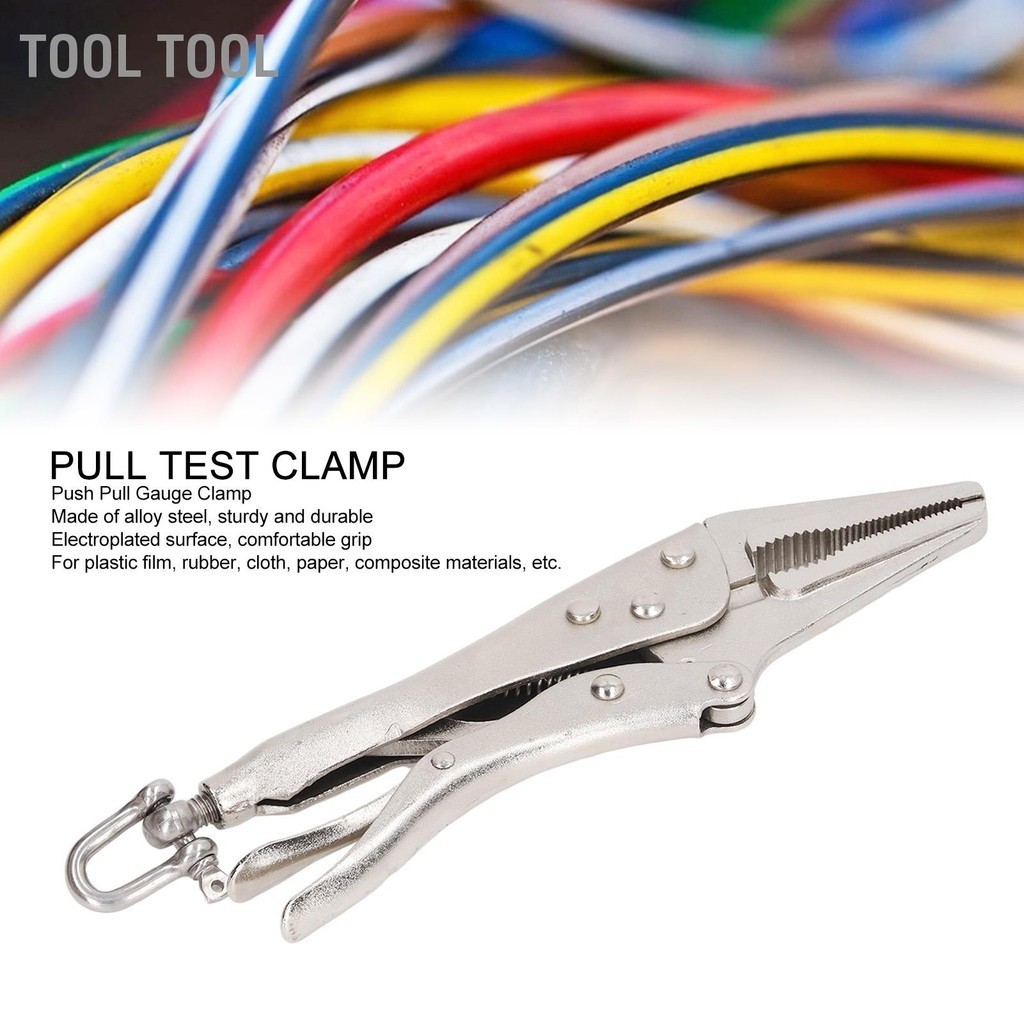 Tool Push Pull Gauge Clamp Force Test Fixture โลหะผสมไฟฟ้าล็อค | Shopee ...