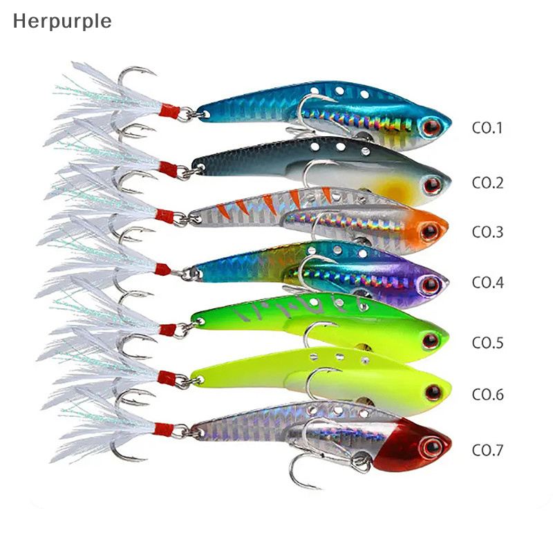 Herpurple Road Runner Hard Bait Rattlesnake โลหะ Bionic Lure แผ่นเหล็ก ...
