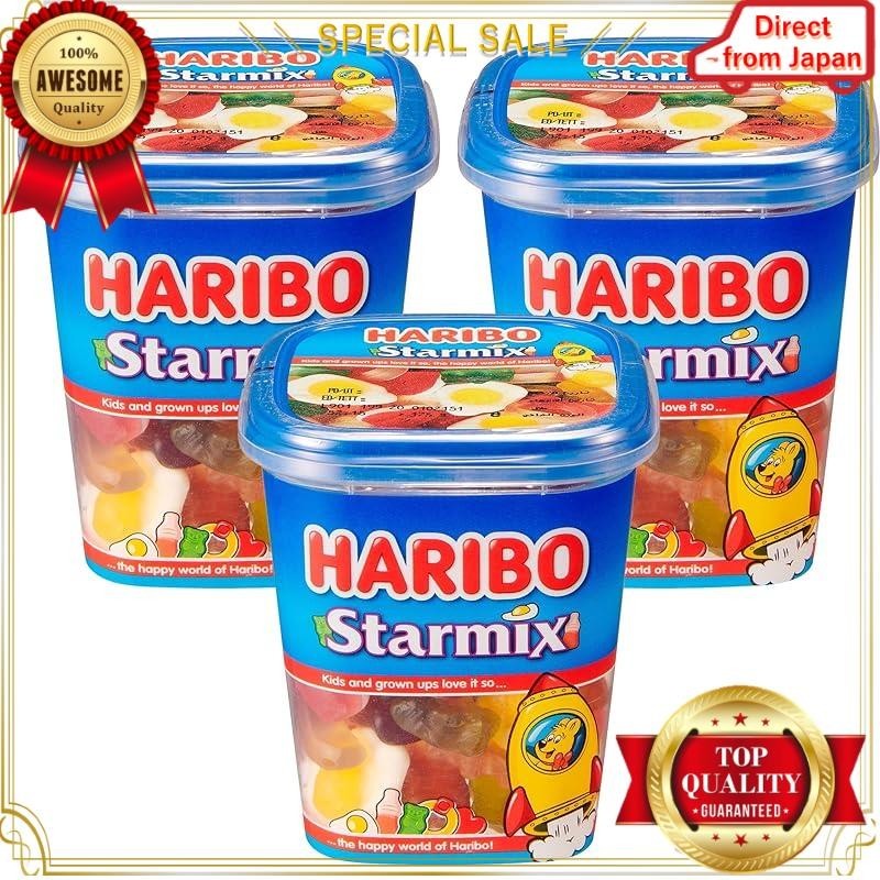 【Direct from JAPAN】Haribo Starmix Cup 175g x 3 cans | Shopee Thailand