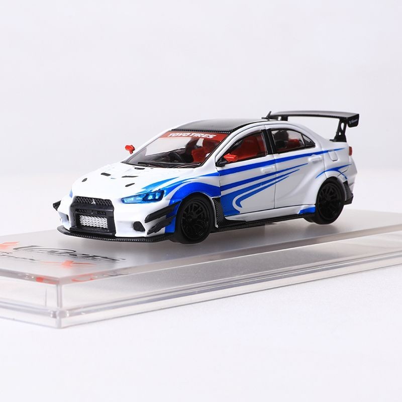 Cm 1: 64 Mitsubishi Lanse EVO X 10th Generation กว้างรุ่นดัดแปลงรุ่นรถ ...