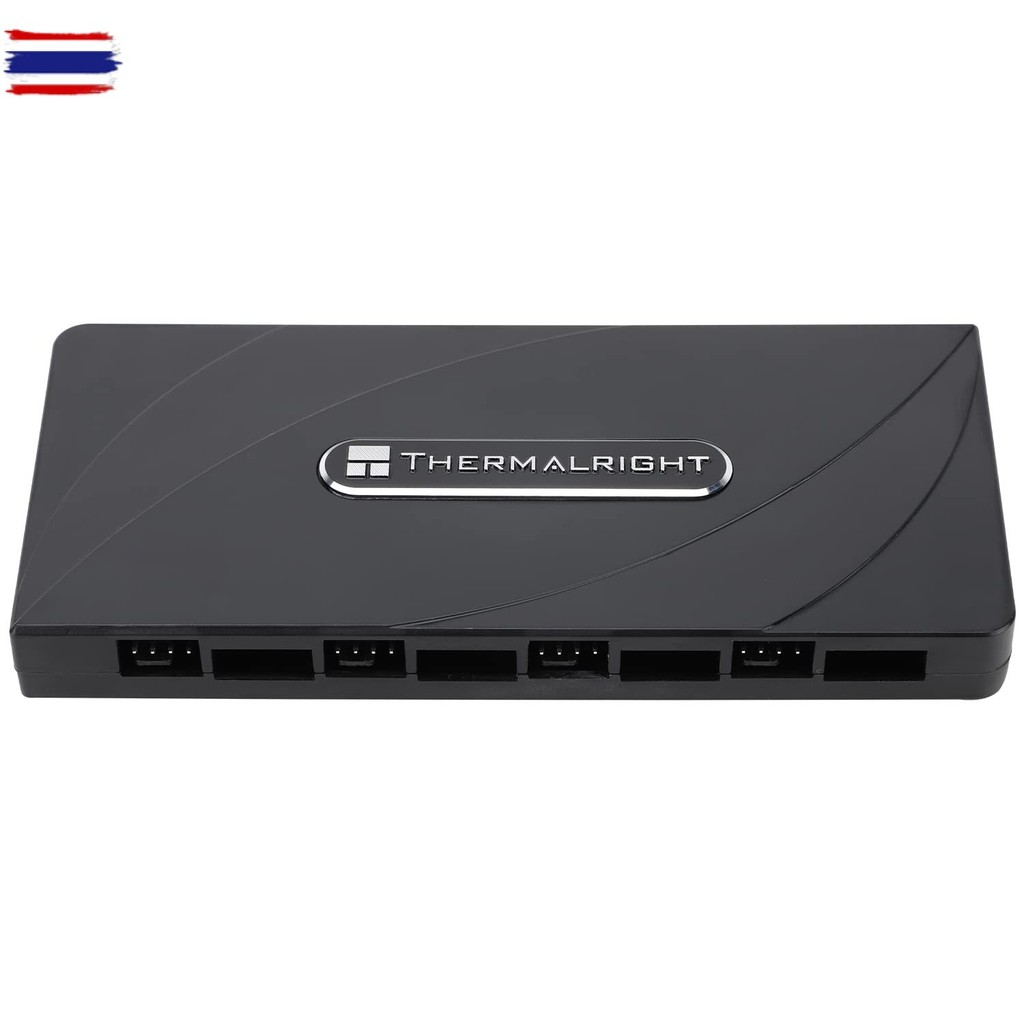 Thermalright PWM Fan Hub PC Case Fan Controller 4 Pin, Support 10 Computer CPU Fans Splitter PWM ...