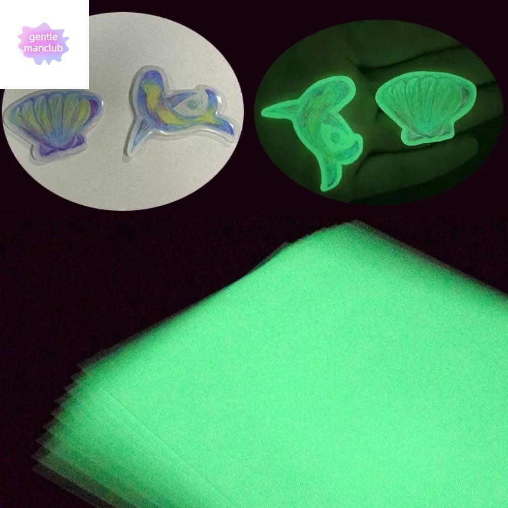 Gentlemanclub 5 ชิ้น Luminous Shrink Plastic Sheet, Translucence ...