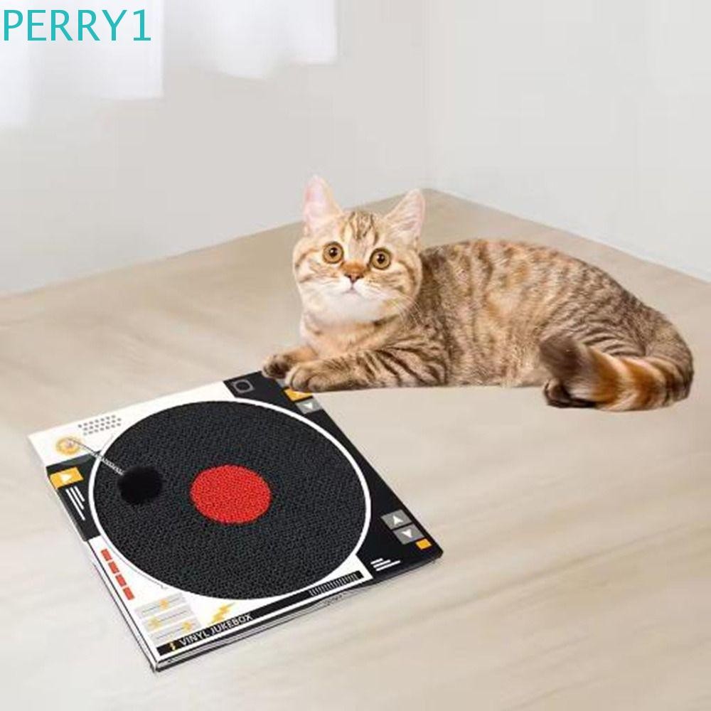 Perry Cat Scratch Pad, หนาทนต่อการสึกหรอ Cat Scratcher กระดาษแข็ง, ทน ...