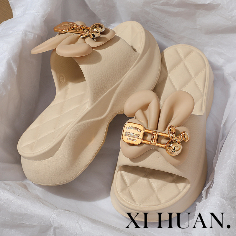 XI HUAN รองเท้าแตะ รองเท้าแฟชั่น สะดวกสบาย ฟชั่น ด้านล่างหนา 2023 ใหม่ ...