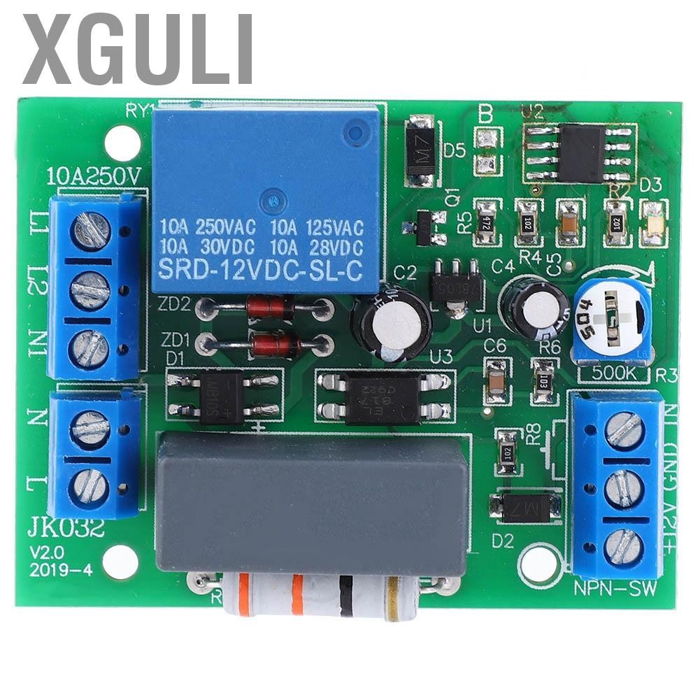 Xguli Time Delay Relay Trigger AC 220V Long Service Life with RC ...