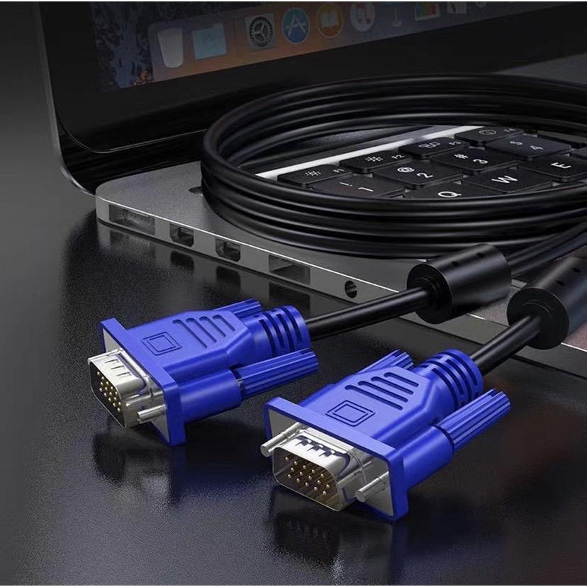 สาย VGA Cable VGA ต่อจอคอมพิวเตอร์ M/M | Shopee Thailand