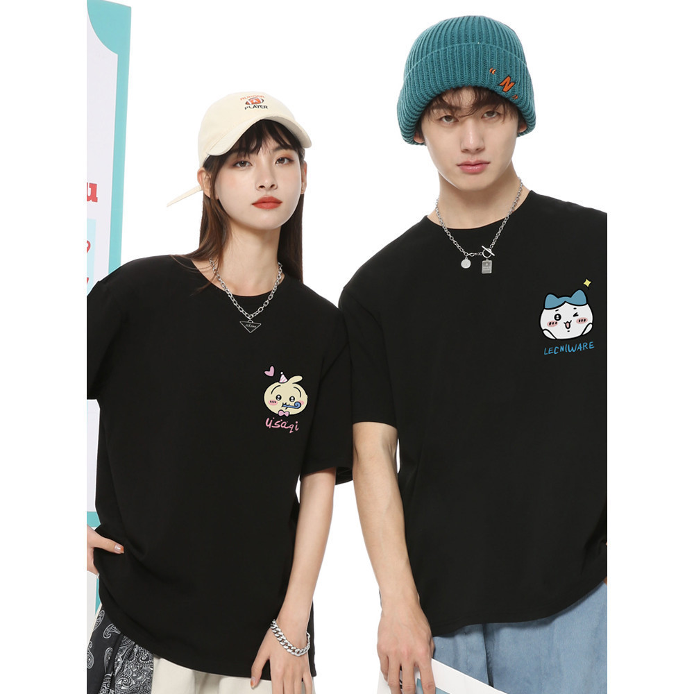 Chiikawa Short-Sleeved T-Shirt Male chiikawa chiikawa Clothes Cute ...