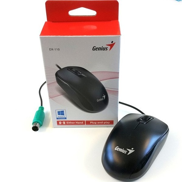 Genius DX-110 PS2_Black Cable Optical Mouse ประกัน 1 ปี | Shopee Thailand