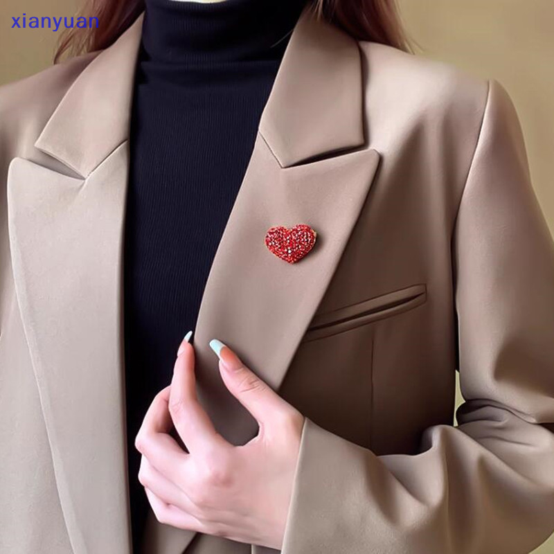 [xianyuan] Full Of Diamonds, เข็มกลัดความรักสีแดง, หมุดเสื้อยกทรงของ ...