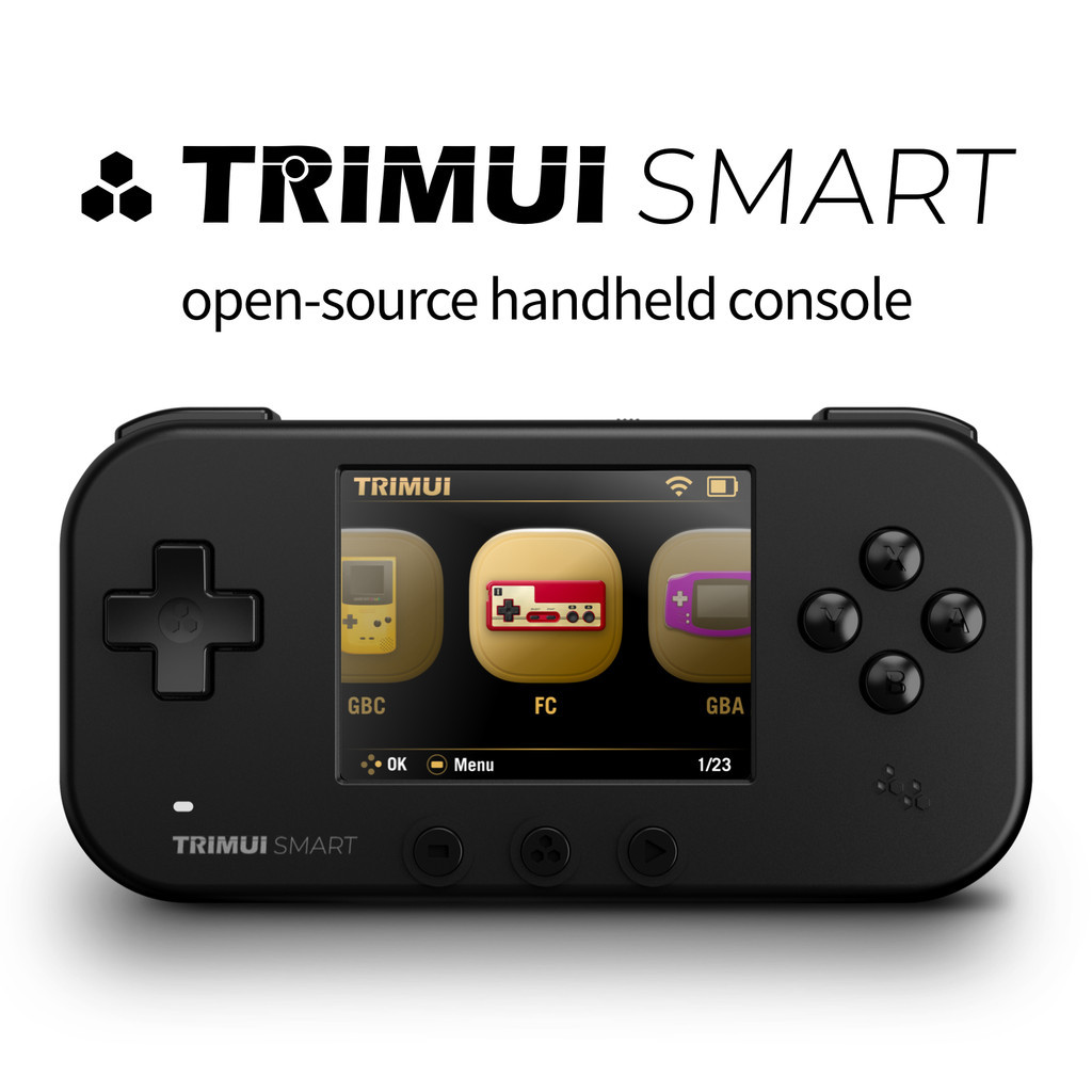 Trimui สมาร์ทยี่ห้อใหม่สีลูกกวาดจับคู่หน้าจอ 2.4 นิ้ว Ips เปิดแหล่ง ...