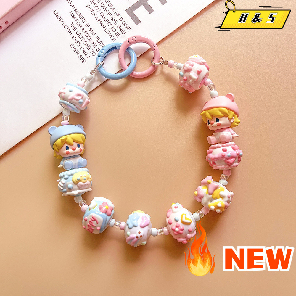 Popmart Popbean Made Handphone Strap พวงกุญแจ Skullpanda Molly Dimoo ...