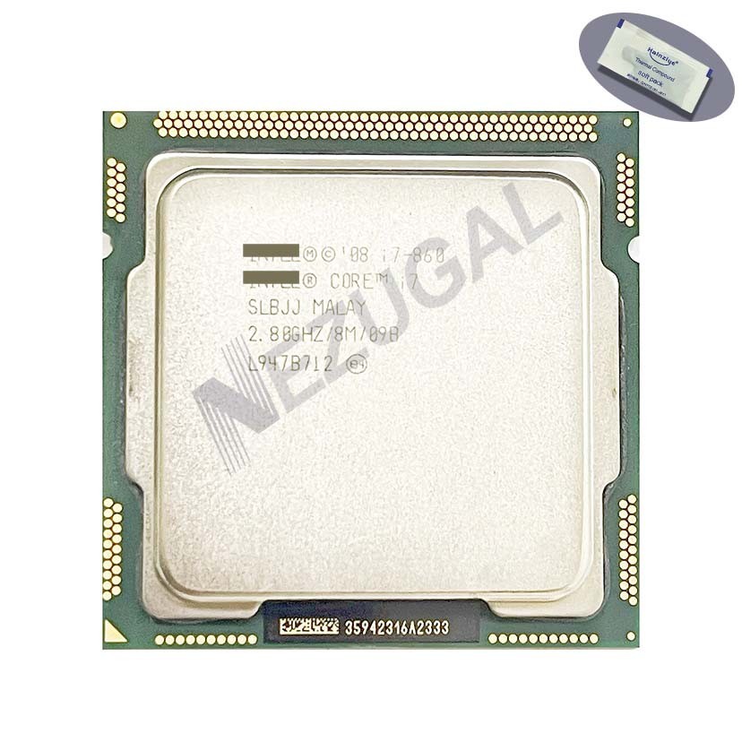 I7-860 I7 860 SLBJJ 2.8 Ghz Quad Core 8M 95W LGA1156 โปรเซสเซอร์ CPU ...