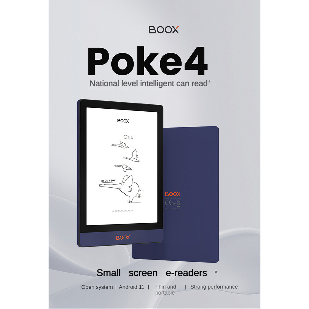 BOOX poke4 6นิ้วหน้าจอหมึก e-reader 300PPI อ่านออกเสียง32G [พร้อมส่ง] | Shopee Thailand