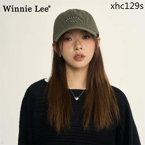 · หมวกเบสบอล Winnie Lee ผู ้ หญิง 2024 หมวกปักตัวอักษรปีกกว ้ างลึกทุก ...