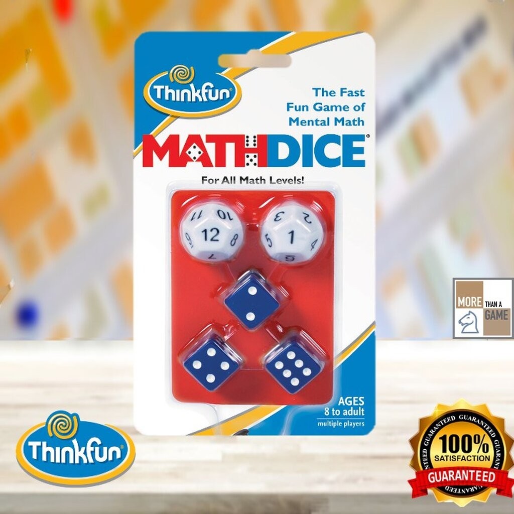 Math Dice THINKFUN [Thinkfun] | Shopee Thailand