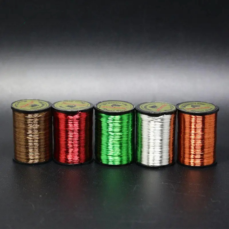 Fly Tying Super Floss Thread ขี้ผึ้งสูง 300D Fly Tying เส้นด้าย Silky ...