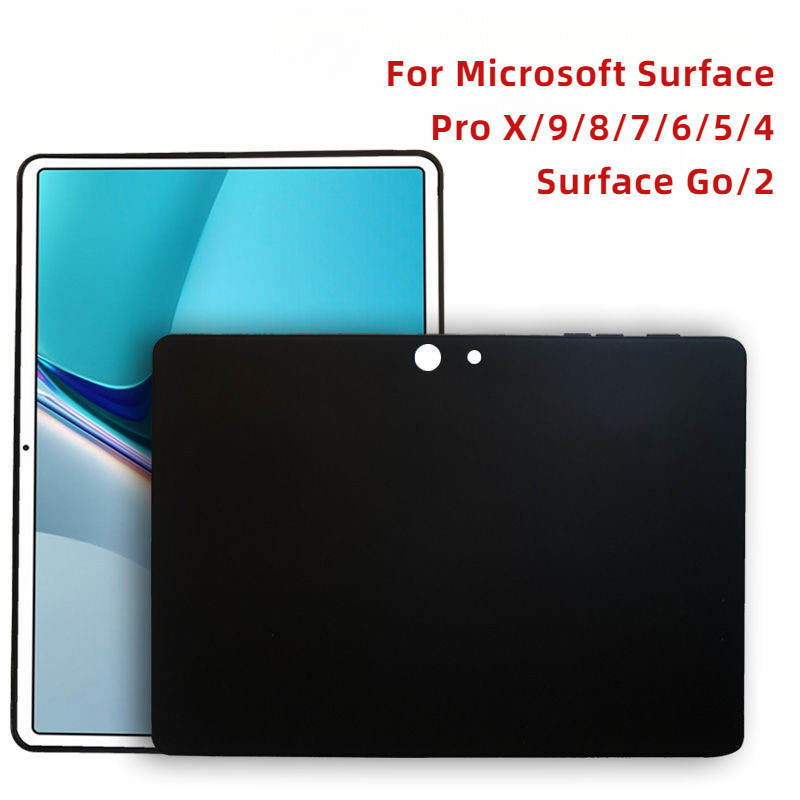 เคสสําหรับ Microsoft Surface Pro 9 8 7 6 5 4 Soft TPU ฝาหลังสําหรับ Surface Go 2 10.5 นิ้วเคสกัน ...