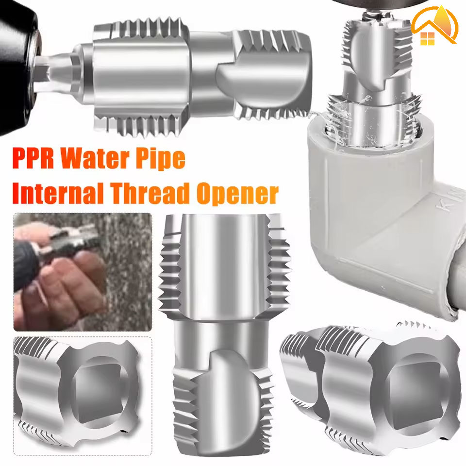 4 จุด 6 จุด PPR ท่อน้ําภายในเปิดท่อ PVC Threader Kit สําหรับ PVC ท่อ ...