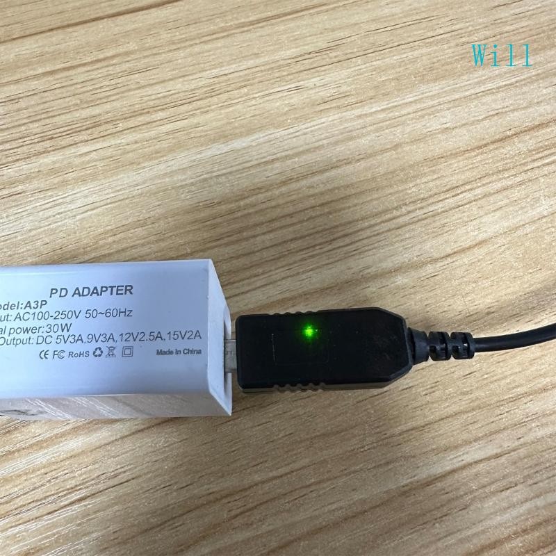 จะ 8 4V Li-ion Power Adapter Cable Type-C ถึง DC5521 Power Supply ...