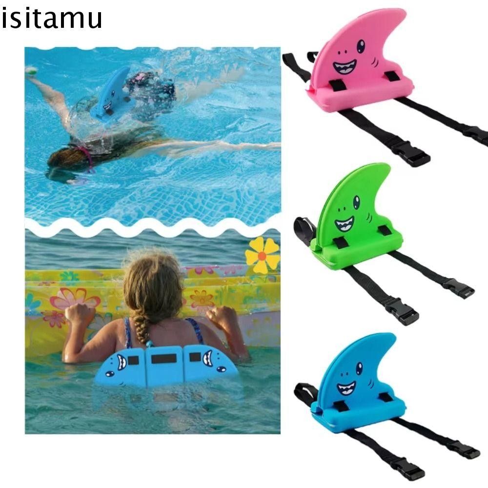 Isitaft Shark Fin Float, Eye-Catching Color Troning Aid Swimm Floating ...