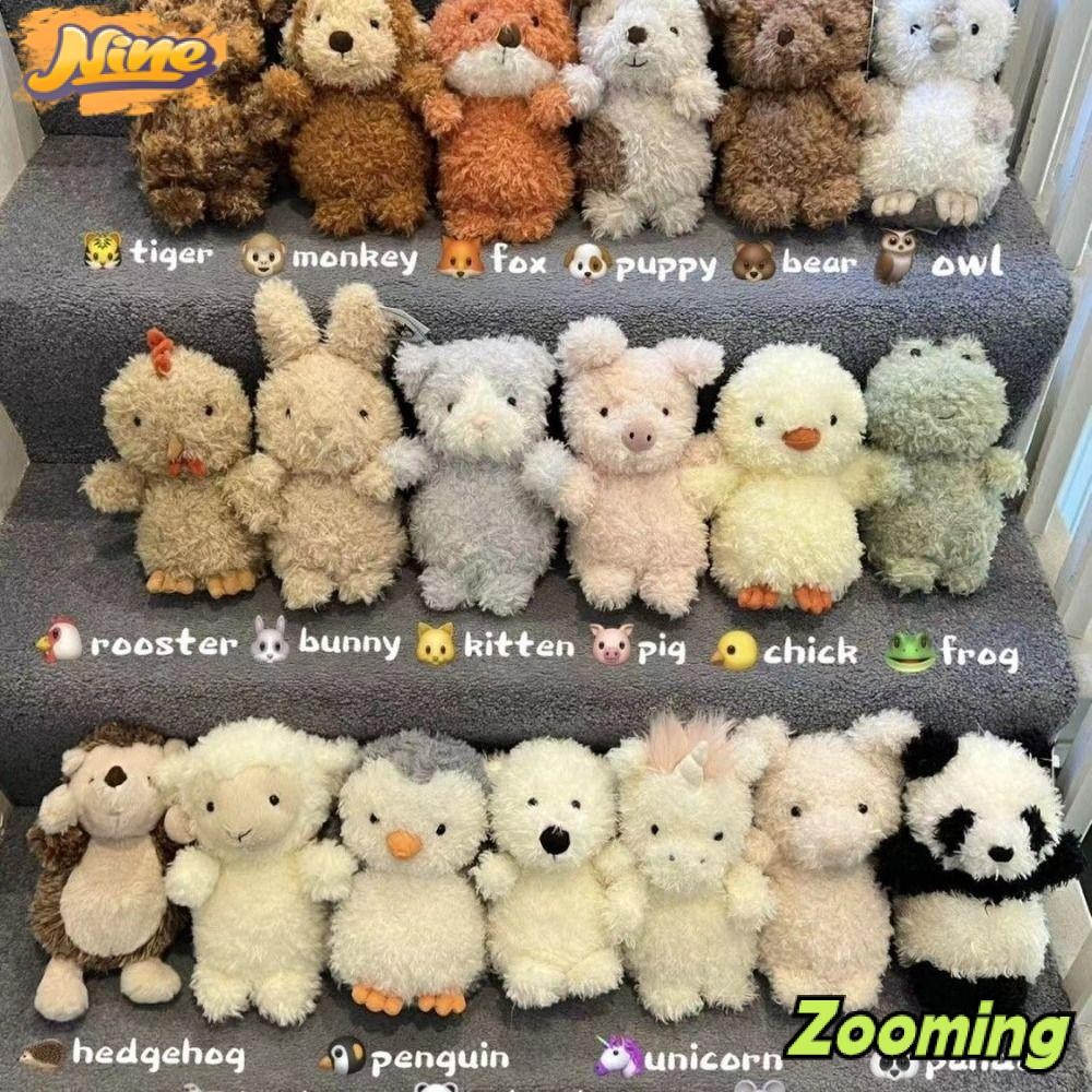 Zooming Furry ของเล่นตุ๊กตา,นกฮูกหมู Lamb Chick เป็ด PP ผ้าฝ้ายตุ๊กตา ...
