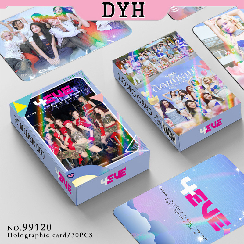 30 ชิ้น 4EVE Photocards Laser Photocard การ์ดโฮโลแกรม การ์ด LOMO คอลเลกชันการ์ด | Shopee Thailand