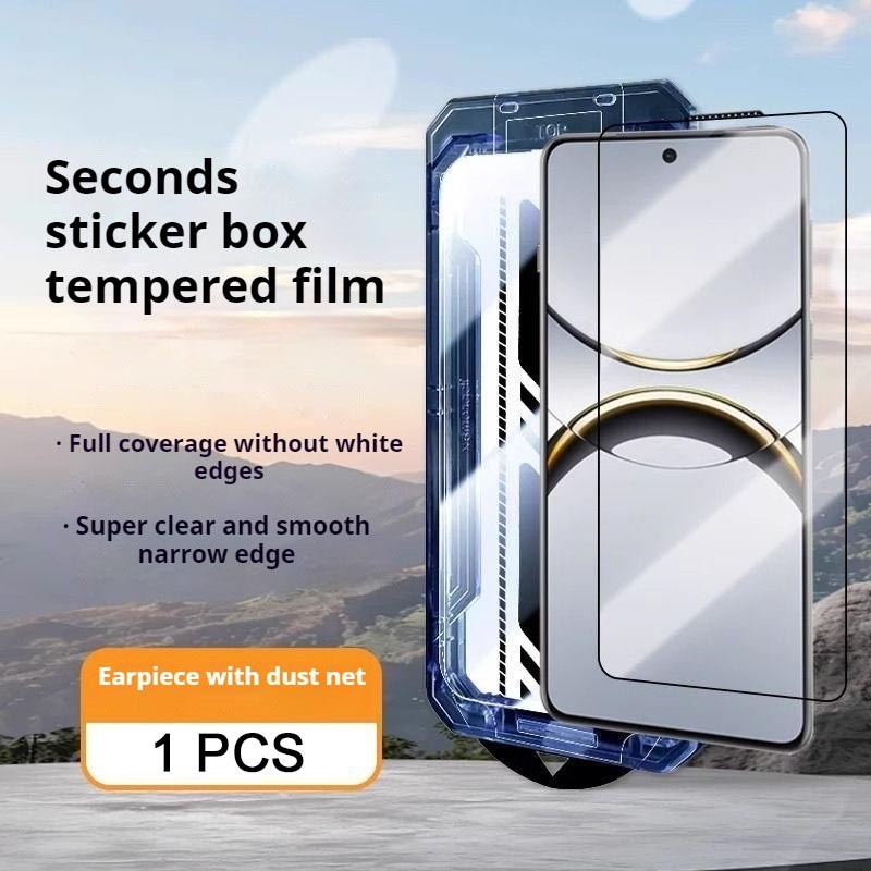 ฝุ่นฟรีติดตั้งป้องกันหน้าจอสําหรับvivo iQOO 13 12 11S 10 9 8 3 Neo10 Neo9 Neo7 Neo6 6se 5S Z8 ...