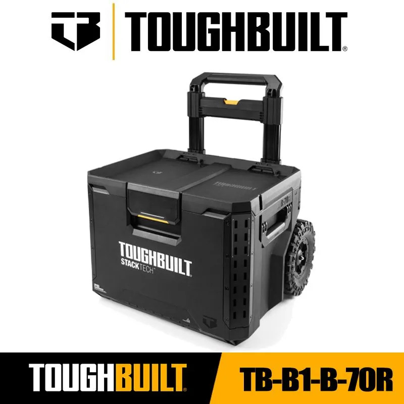 Toughbuilt System StackTech Combinable Trolley Industrial Storage Tug ...