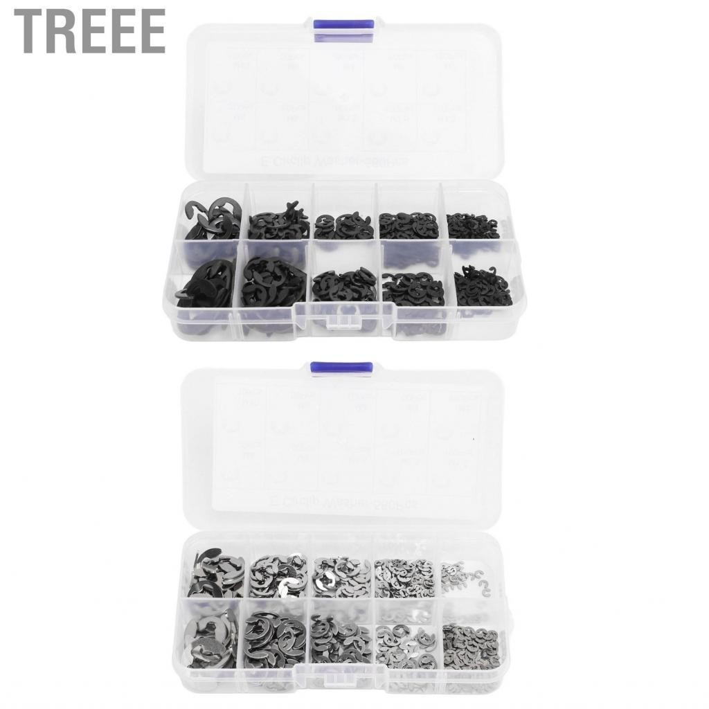 Treee E Type Washer Stainless Steel Circlip Great Tensile Strength with ...