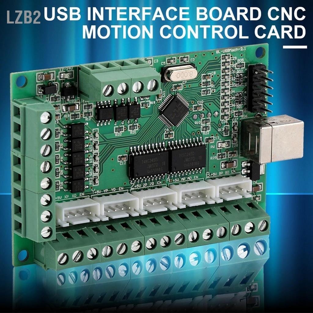 LZB2 บอร์ดอินเทอร์เฟซ USB CNC MACH3 การ์ดควบคุมการเคลื่อนไหวสำหรับเครื่องแกะสลัก | Shopee Thailand