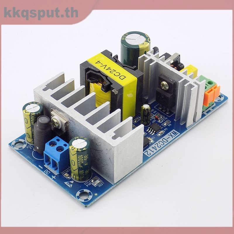 Wx-dc2412 100W แหล่งจ่ายไฟโมดูลบอร์ด AC 110V 220V ถึง DC 24V 4A-6A AC ...