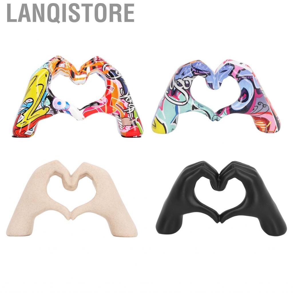 Lanqistore Hand Sculpture Ornament Aesthetic Heart Hands Love Gesture ...