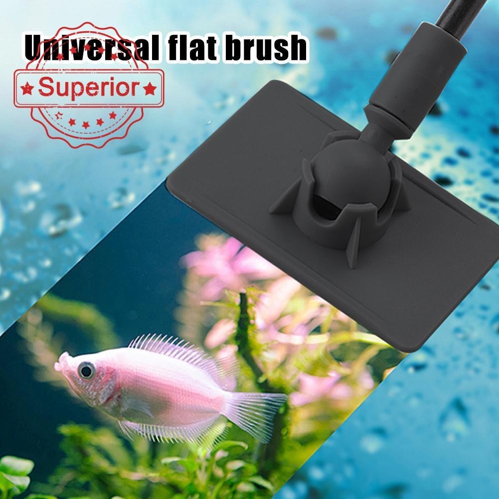 Aquarium Glass Algae Scraper ชุด Universal แปรงแบนถังปลาทําความสะอาดเคร ...