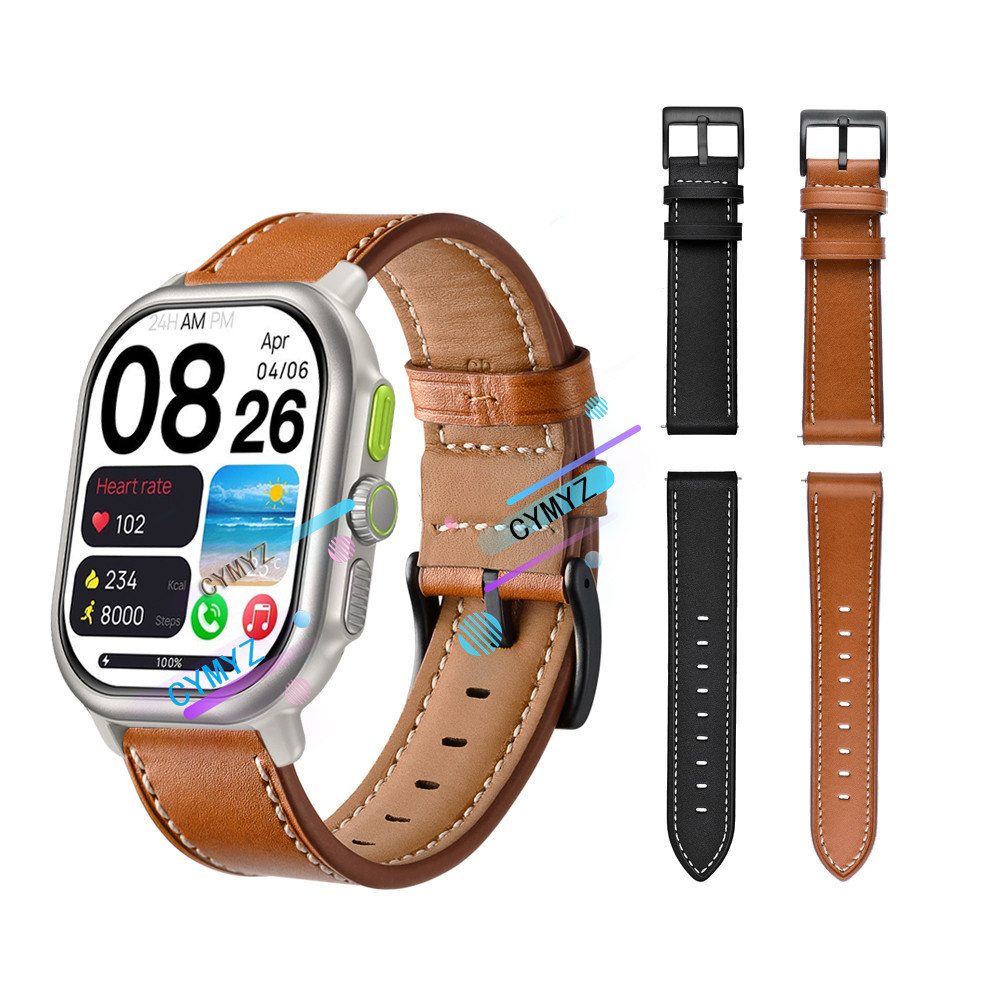 สาย Zeblaze Beyond 3 Pro สายหนัง Zeblaze Beyond 3 Pro Smart Watch สาย ...