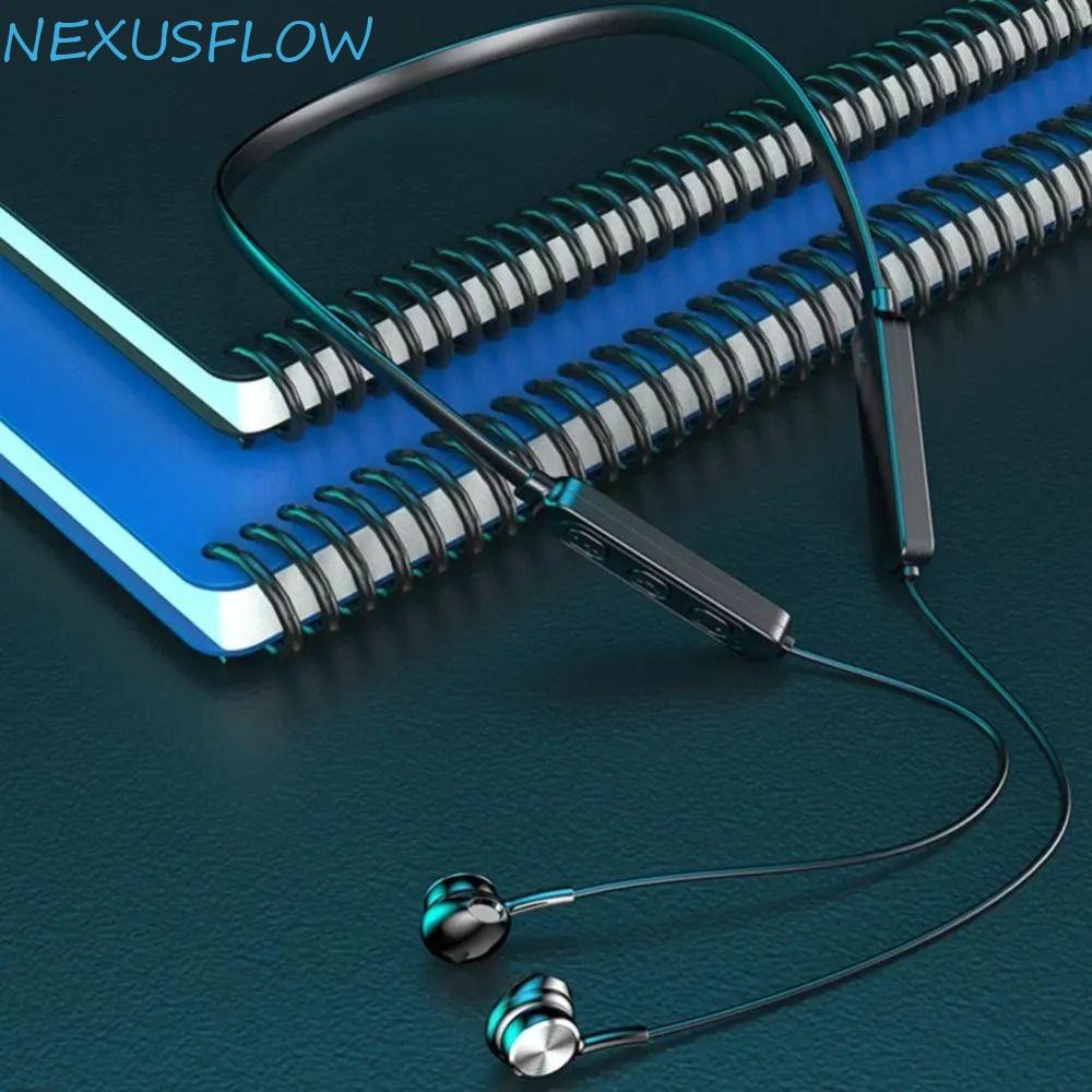 Nexusflow หูฟังบลูทูธไร้สาย, หูฟังแบบคล้องคอดูดแม่เหล็ก, หูฟังแบบสปอร์ตพร้อมไมโครโฟน Waterptoof ...
