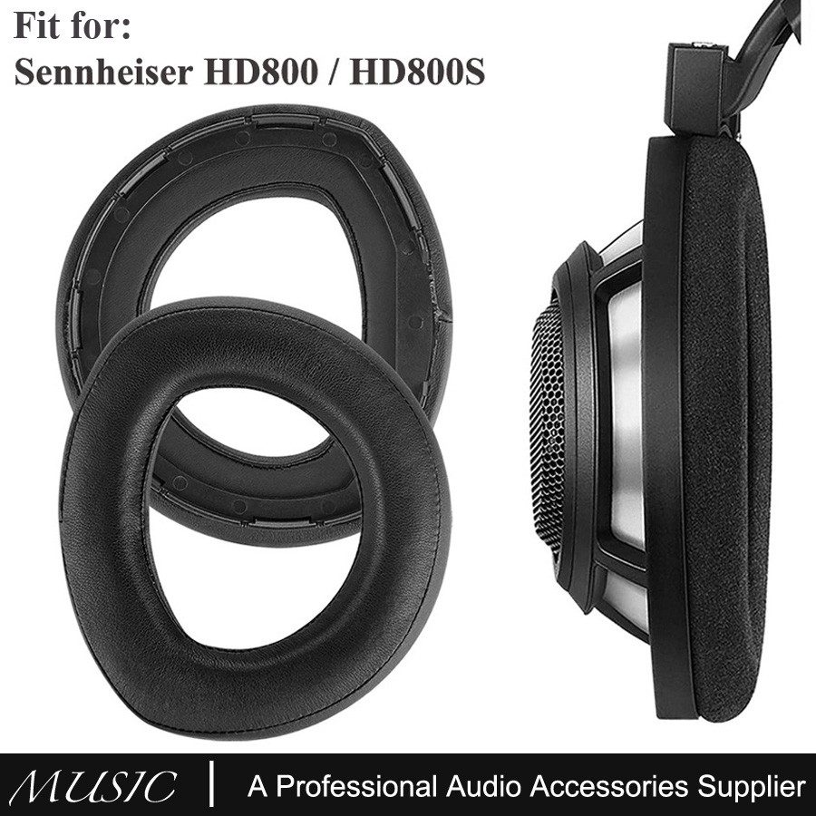 Hd800 หนังแกะแผ่นรองหูฟังสําหรับหูฟัง Sennheiser HD800S HD800 | Shopee ...