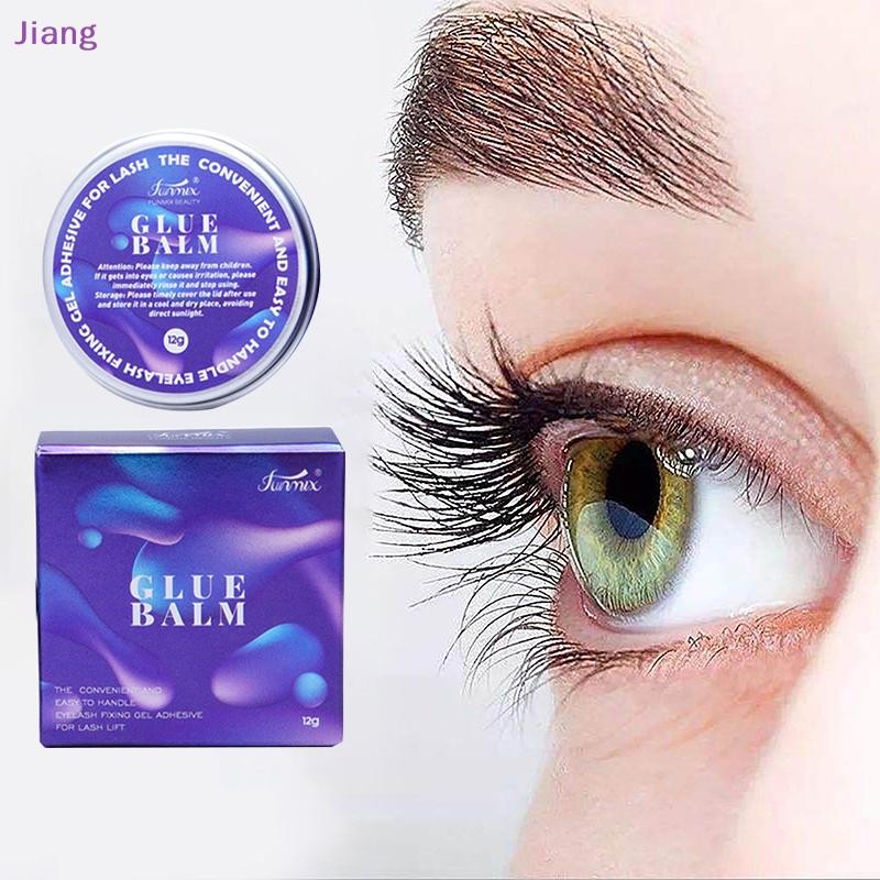 [Jiang] 12g Solid Eyelash Lift กาวยึดกาวไม่ระคายเคืองคิ้วหอมกาวแข็งยก ...