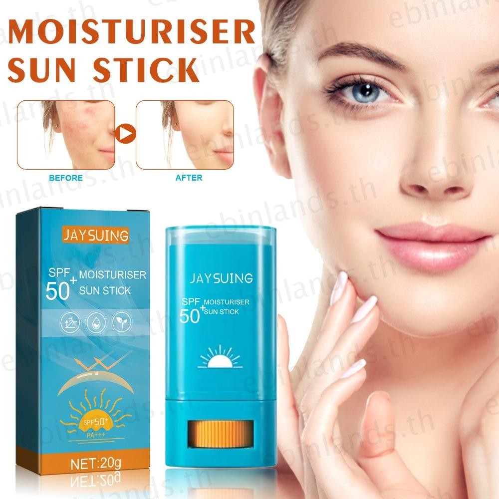 Ebinlands ครีมกันแดดแท่ง, SPF 50+ UV Protective Sun Block Isolation ...