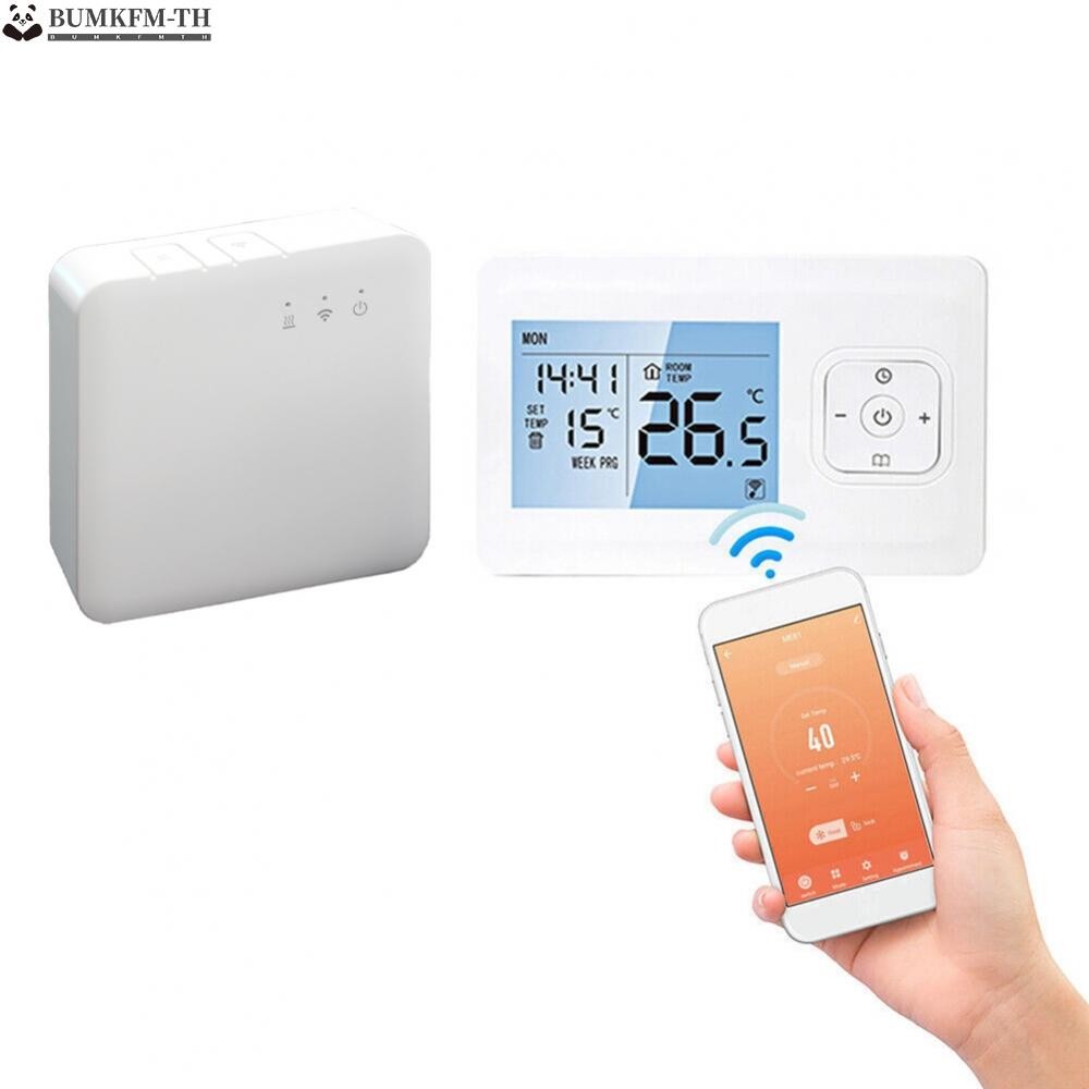 Wifi Thermostat ทนทานสําหรับ Tuya Wireless Thermostat สมาร์ทคุณภาพสูง ...